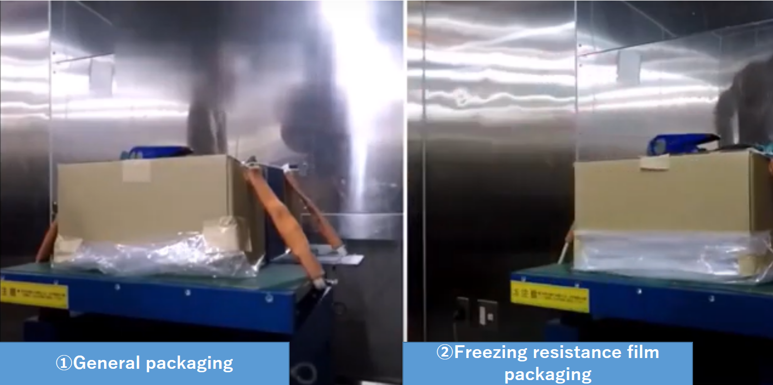 How to protect from pinholes: Freezing resistance film packaging ...